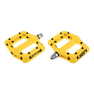 raceface chester pedal yellow, one size