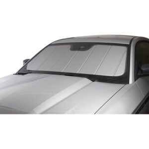 covercraft uvs100 custom sunscreen | uv11382sv | compatible with select ford f-150 models, silver