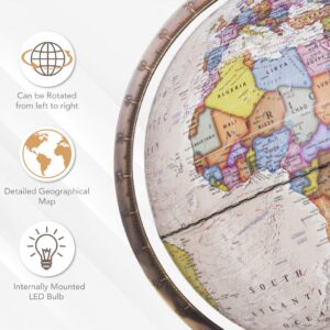 Waypoint Geographic Peninsula Illuminated Globe