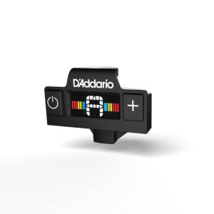 d'addario accessories guitar tuner - ns micro soundhole tuner - fits in guitar sound hole - for acoustic guitars, ukuleles - non marring sound hole clip - quick & accurate tuning