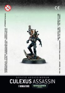 warhammer 40k culexus assassin by games workshop