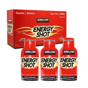 kirkland signature energy shot, 48 bottles, 2 ounces each