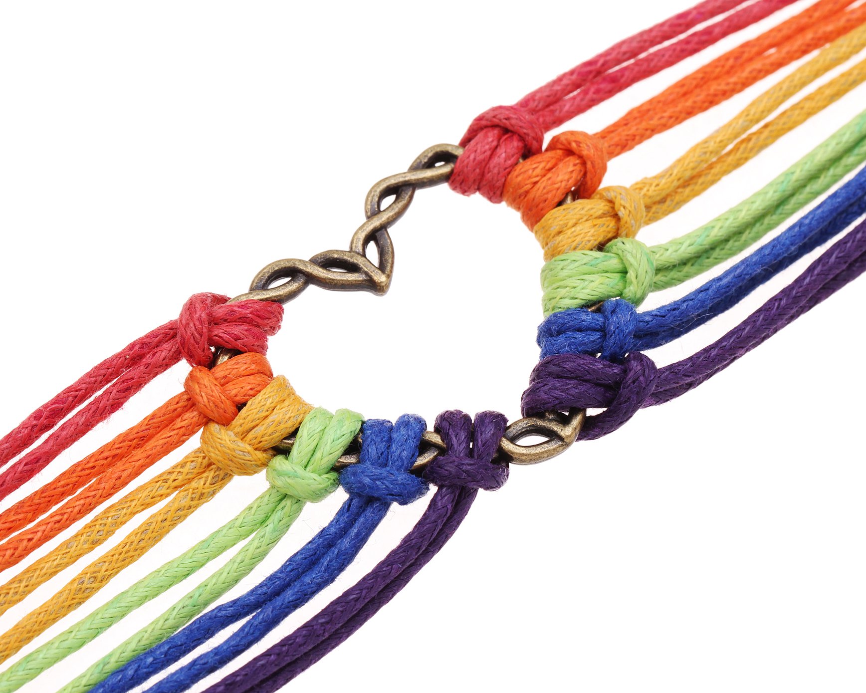 Infinity Collection LGBT Bracelet, Lesbian Pride Jewelry, Rainbow Pride Bracelet & Lesbian Gifts