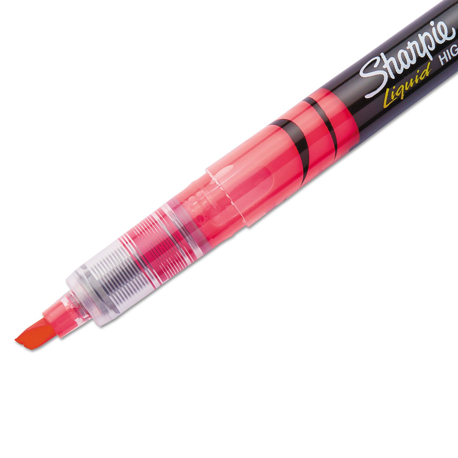 SHARPIE 1754464 Accent Liquid Pen Style Highlighter Chisel Tip Fluorescent Pink Dozen