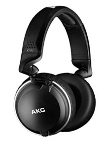 akg pro audio akg k182professional closed-back monitor headphonesk182, black, standard size (3103h00030)