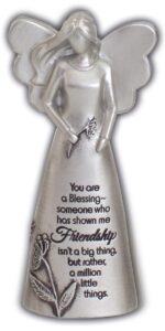 cathedral art abbey & ca gift angel figurine - friendship, multicolored, one size