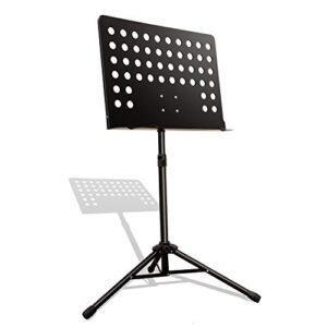 maestro extra durable metal music note stand orchestra heavy duty tripod apl1281