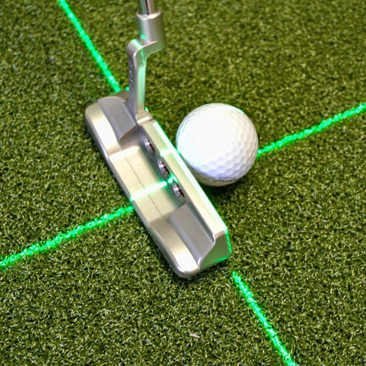 Eyeline Golf Groove+ Laser, Alignment Training Aid, Durable, with High Grade Glass Lens & Polycarbonate Shaft Connector, Easy to Use Golf Tool, Right Hand Orientation, Perfect for Golf Practice