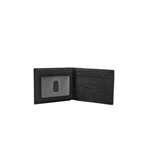 Fossil Men's Ingram Leather RFID-Blocking Bifold with Flip ID Wallet, Black, (Model: ML3784001)