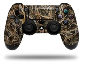 wraptorskinz skin compatible with sony ps4 dualshock controller playstation 4 original slim and pro wraptorcamo grassy marsh camo (controller not included)