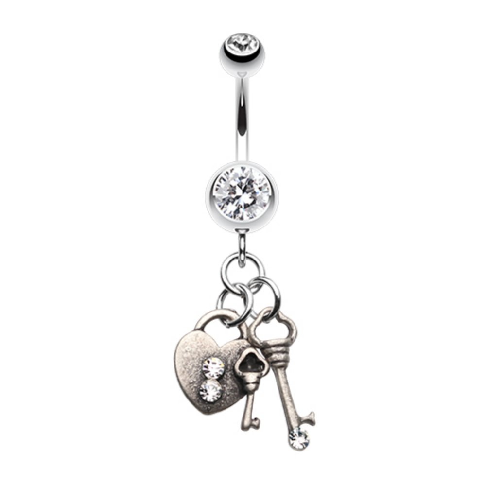 Love Lock Down WildKlass Belly Button Ring