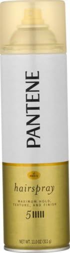 Pantene Pro-V Level 5 Maximum Hold Hairspray for Maximum Hold, Texture and Finish, 11 oz