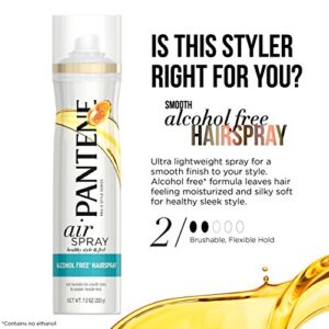 Pantene Pro-V Smooth Airspray Humidity Resistant Smooth Finish Hairspray, 7 oz