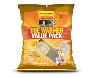 hothands adhesive toe warmer 48 pair value pack