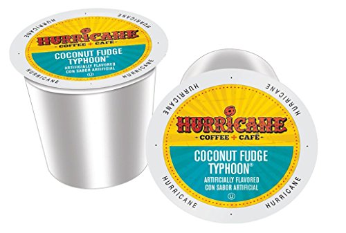 Hurricane Coffee, Coconut Fudge Typhoon, 24 Count