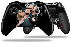 alice pinup girl - wraptorskinz decal style vinyl skin wrap compatible with xbox one elite wireless controller (controller not included)