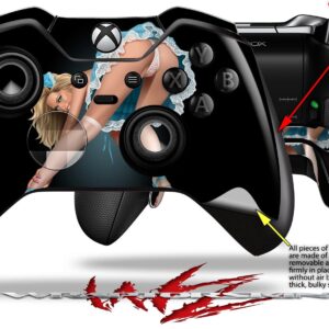 Alice Pinup Girl - WraptorSkinz Decal Style Vinyl Skin Wrap compatible with XBOX One ELITE Wireless Controller (CONTROLLER NOT INCLUDED)