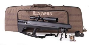 benjamin bulldog bpbd3ka .357 pcp hunting air rifle sportsman's packgage