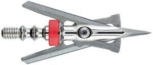 rage hypodermic crossbow broadhead, 100g, multi (39600),silver