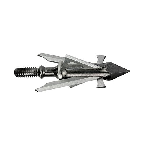 Muzzy Trocar HBX Hybrid 4 Blade Crossbow Broadhead, 100 Grain