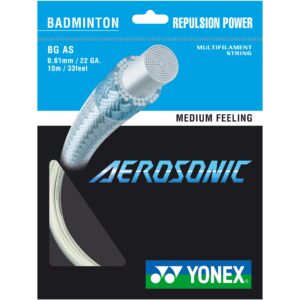 yonex aerosonic (22-0.61mm) badminton string set