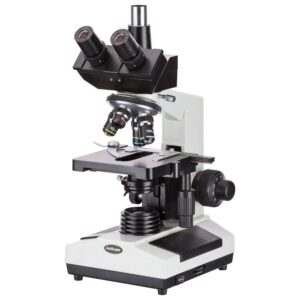 amscope t390c-m 40x-2500x doctor veterinary clinic biological compound microscope + 1.3mp camera