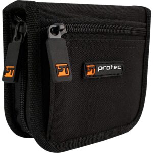 pro tec a212zip triple tuba mouthpiece pouch with zipper closure