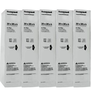 honeywell fc100a1037-5 20" x 25" merv 11 filter media (pack of 5)