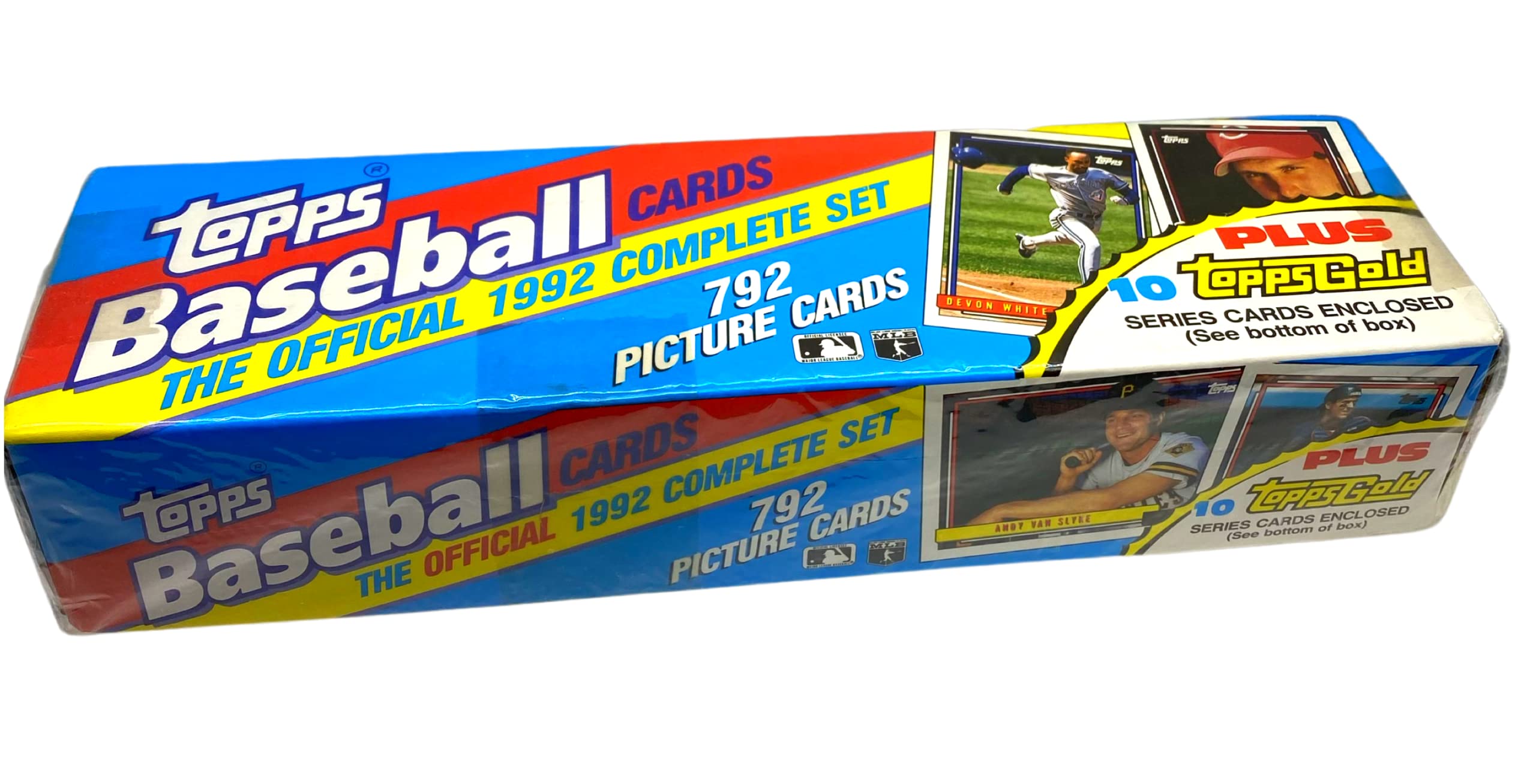 Topps Baseball Cards The Official 1992 Complete Set (792 Picture Cards)