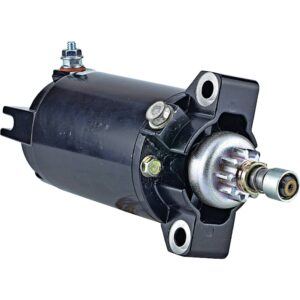 db electrical 410-21103 starter compatible with/replacement for yamaha 40 40hp 40xwh outboard marine 66t-81800-00-00 66t-81800-02-00, 66t-81800-03-00