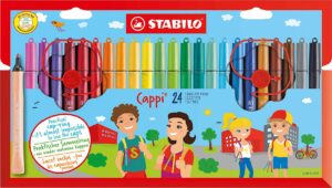 stabilo 168/24-4 cappi wallet of 24 - felt-tip pen - multicolour