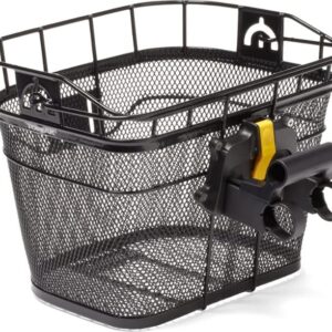 Topeak MTX Front Basket with E-Bike Compatible Mount, Fixer 3e