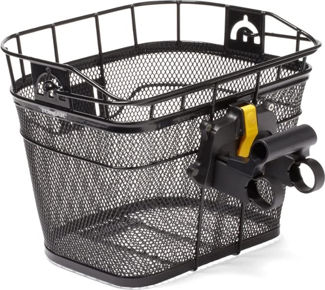 Topeak MTX Front Basket with E-Bike Compatible Mount, Fixer 3e