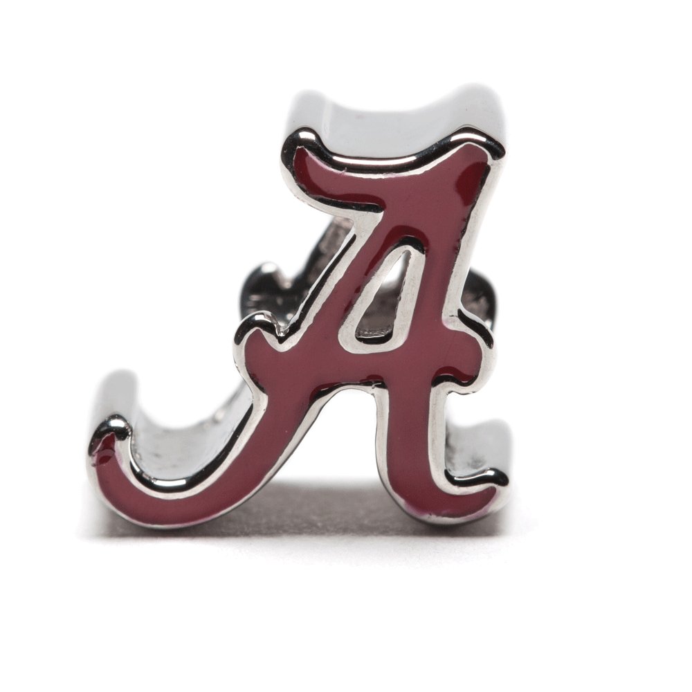 University of Alabama Bead Charm Set | Stainless Steel Alabama Charms | Set of Three Crimson Tide Charms | University of Alabama Gift | Fits Most Popular Charm Bracelets