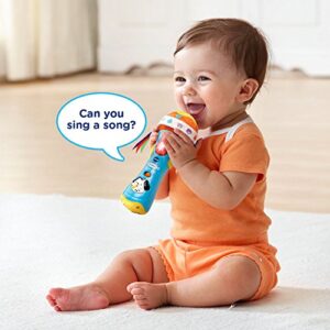 VTech Baby Babble and Rattle Microphone, Blue Small