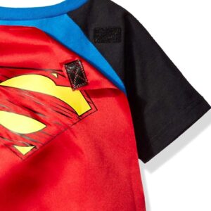 Warner Bros. Toddler Boys Superman Cape T-Shirt Set Blue 3T