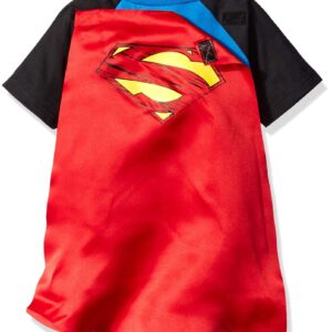 Warner Bros. Toddler Boys Superman Cape T-Shirt Set Blue 3T