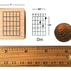 Stampola™ Guitar Chord Stamp (Medium) - 5 Fret