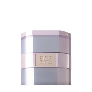 dhc egf cream, hydrating peptide moisturizer, collagen, skin-renewing, firmness and radiance, fragrance and colorant free, ideal for all skin types, 1.2 oz. net wt.