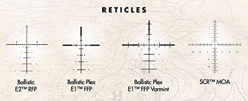 Burris Veracity Hunting Rifle Scope, Premium High Light-Transmitting Optics, 2X-10X-42mm, Ballistic E1 Reticle, MAD System MOA