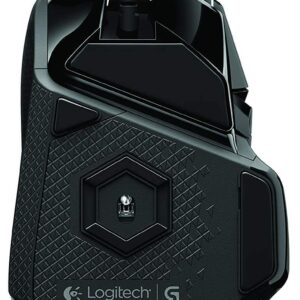 Logitech G502 Proteus Spectrum RGB Tunable Gaming Mouse, 12,000 DPI On-The-Fly DPI Shifting, Personalized Weight and Balance Tuning with (5) 3.6g Weights, 11 Programmable Buttons