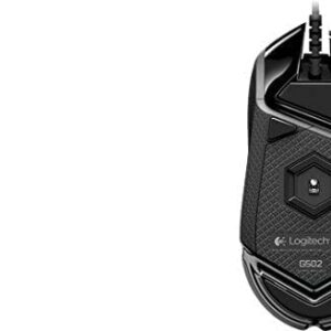 Logitech G502 Proteus Spectrum RGB Tunable Gaming Mouse, 12,000 DPI On-The-Fly DPI Shifting, Personalized Weight and Balance Tuning with (5) 3.6g Weights, 11 Programmable Buttons