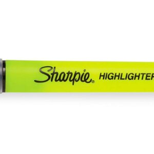 Sharpie Clear View Highlighter Stick, Yellow, 12/Pack (1950746)