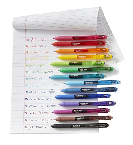 Paper Mate 1956277 InkJoy Gel Pens, Medium Point, Assorted Colors, 4 Count