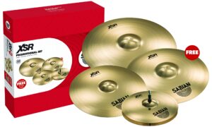 sabian xsr performance set w/free 18"