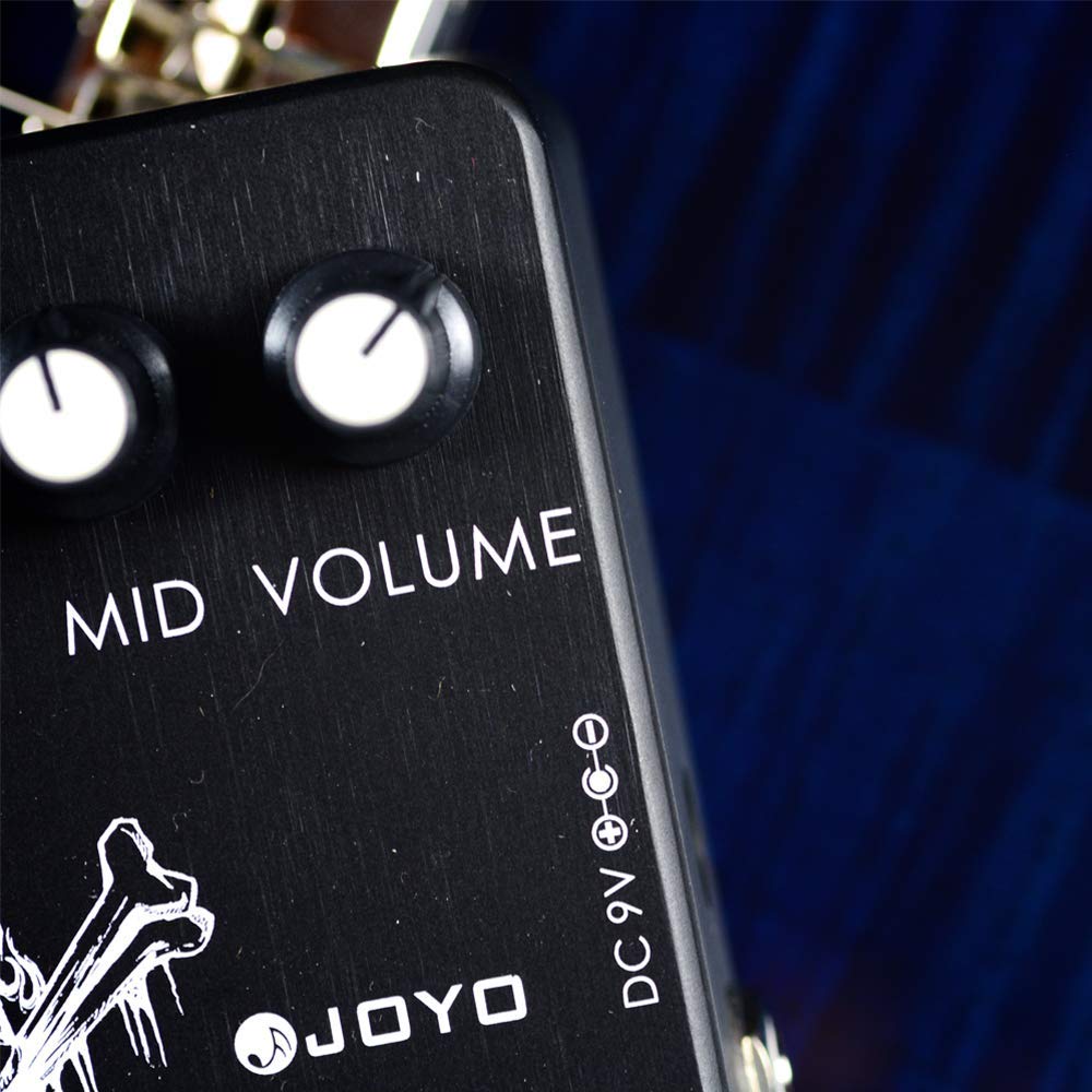 Joyo JF-04 High Gain Distortion, Guitar FX Pedal with Mid EQ