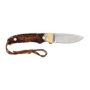 uncle henry mini pro hunter small fixed staglon handle clam, ph2ncp