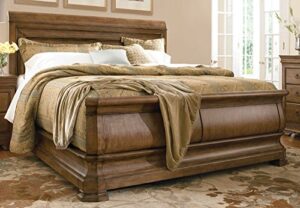 universal furniture new lou queen sleigh headboard in cognac