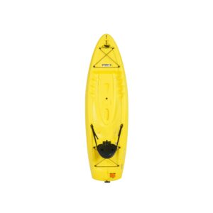 lifetime sit on top kayak, volt 85, yellow