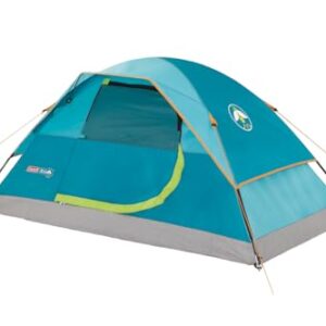 Coleman Kids Wonder Lake Tent, 2-Person Glow-In-The-Dark Tent for Campsite, Backyard, or Indoor Use, Sets Up in About 10 Minutes, Rainfly Included